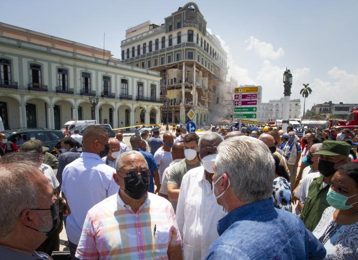 Primero, siempre… el ser humano › Explosión en el Hotel Saratoga ...